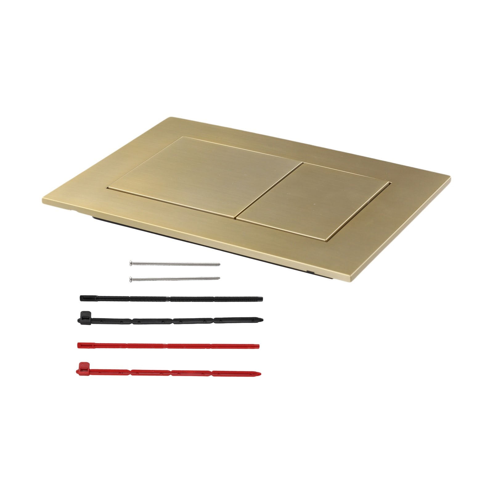 KDJ for TECE Dual Flush Plate Bright Gold Brushed Gold Concealed ...