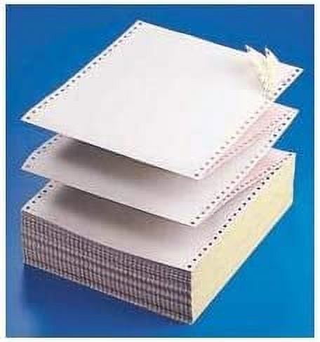 KDM 884800, 4 Part Color Carbonless Dot Matrix Computer Paper 9-1/2'' X ...