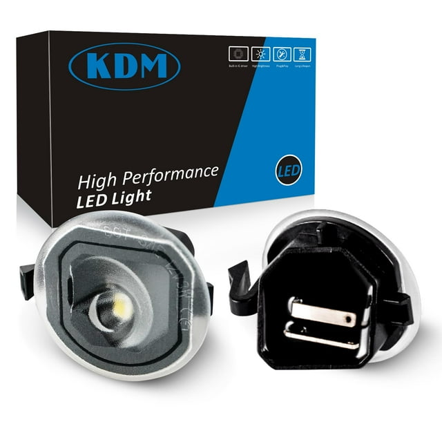 KDM LED Side Mirror Puddle Lights Assembly Fit for 2019-2022 Chevy ...