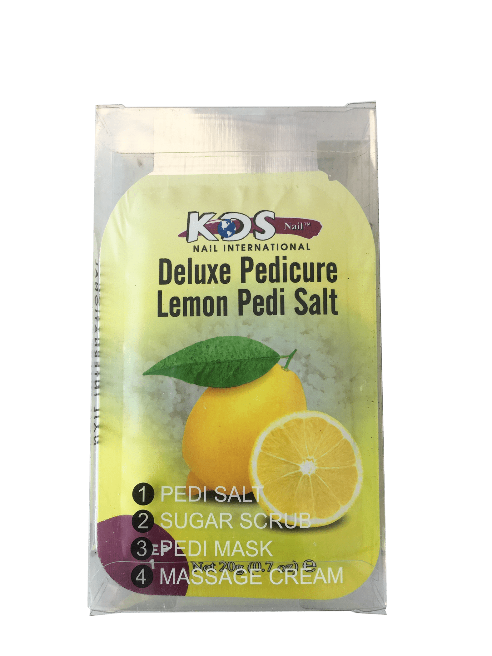 KDS Deluxe Pedicure 4 Step - Lemon - Walmart.com