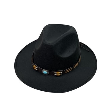 Bluelans Hat Unisex Kids' Fashion Cool Jazz Pitched Crown Short Brim ...