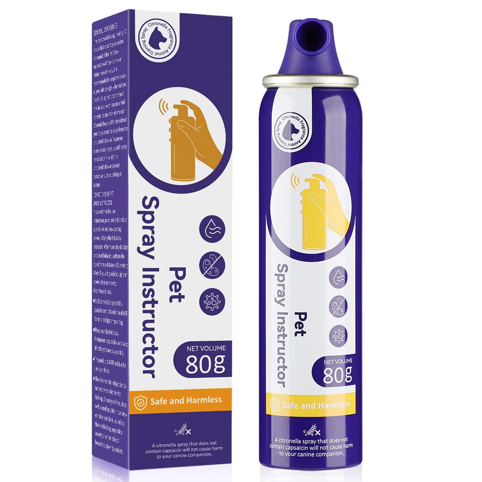KDSZJDV Dog Corrector Spray, TMA2 80ml 1 Pack Dog Trainer Spray to Dogs ...