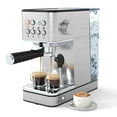 KDTHTF Espresso Machine 20 Bar with Milk Frother, 57oz Removable Water ...