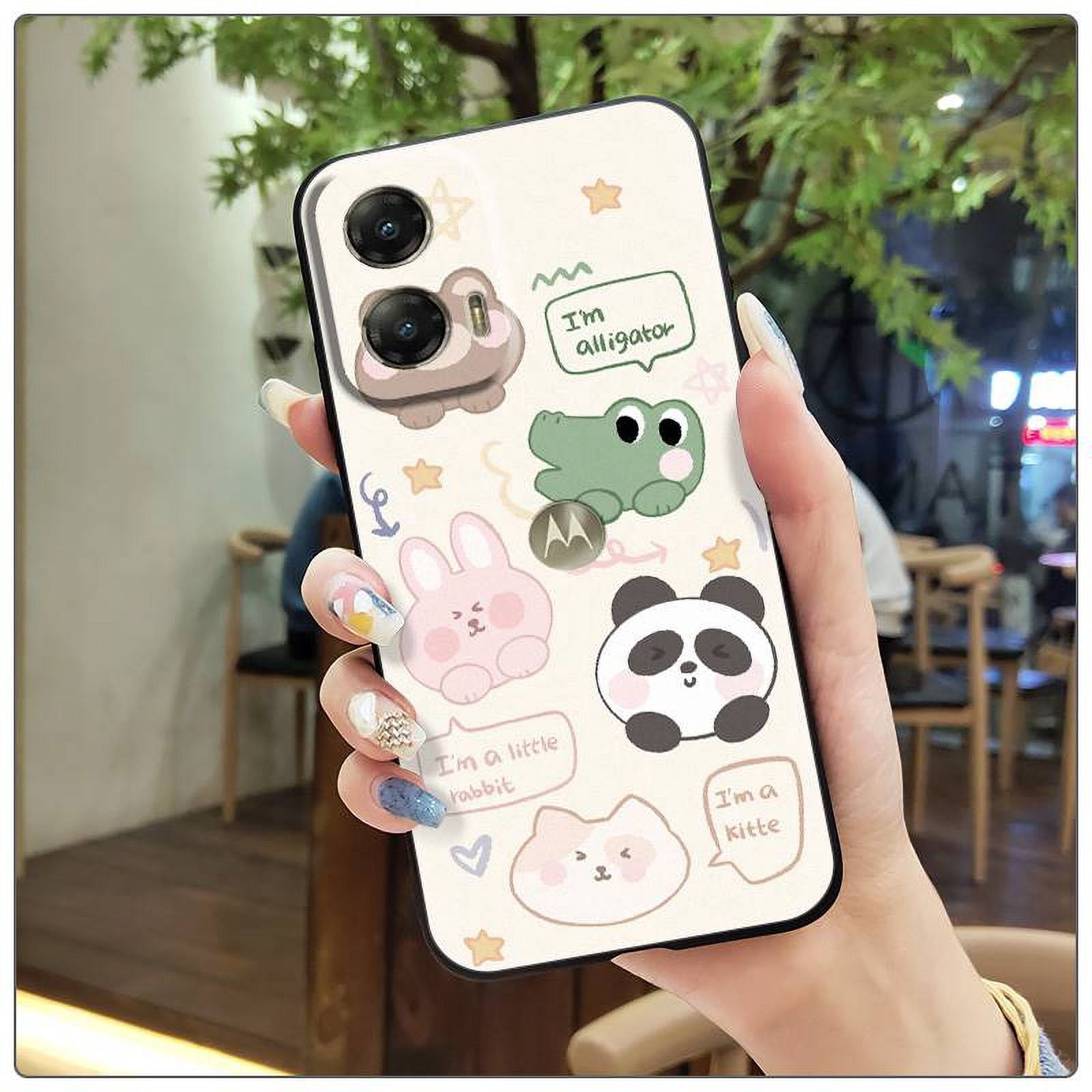 KDY-Phone Case For MOTO G Stylus 5G 2024, Back Cover Cartoon Anti-knock ...