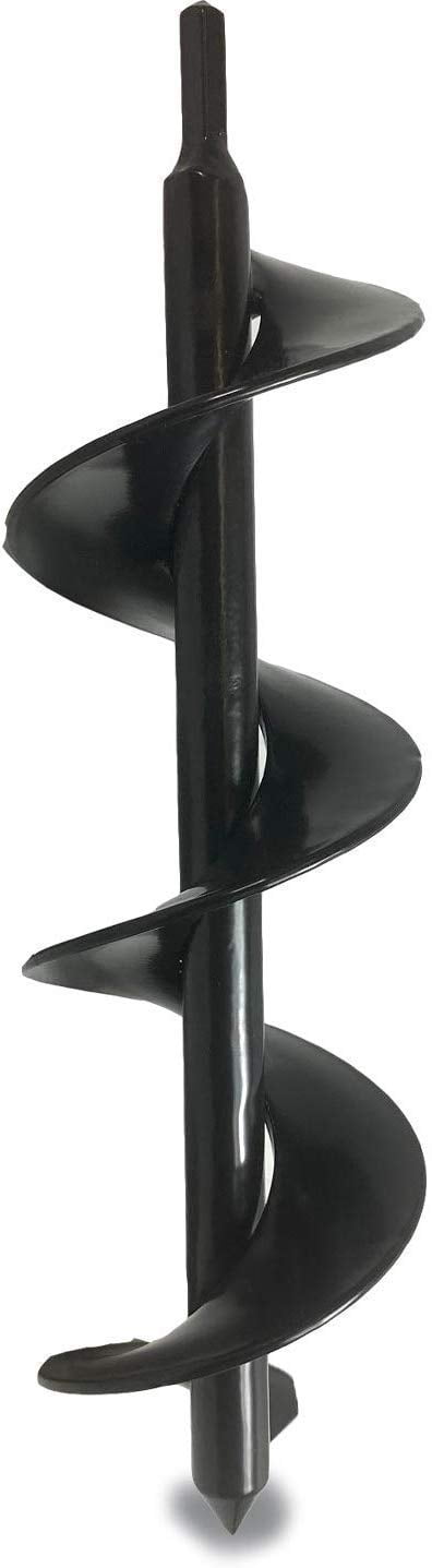 The KDYK 12 Inch Auger -It is Made of Heavy Duty Steel and Has a 12 ...