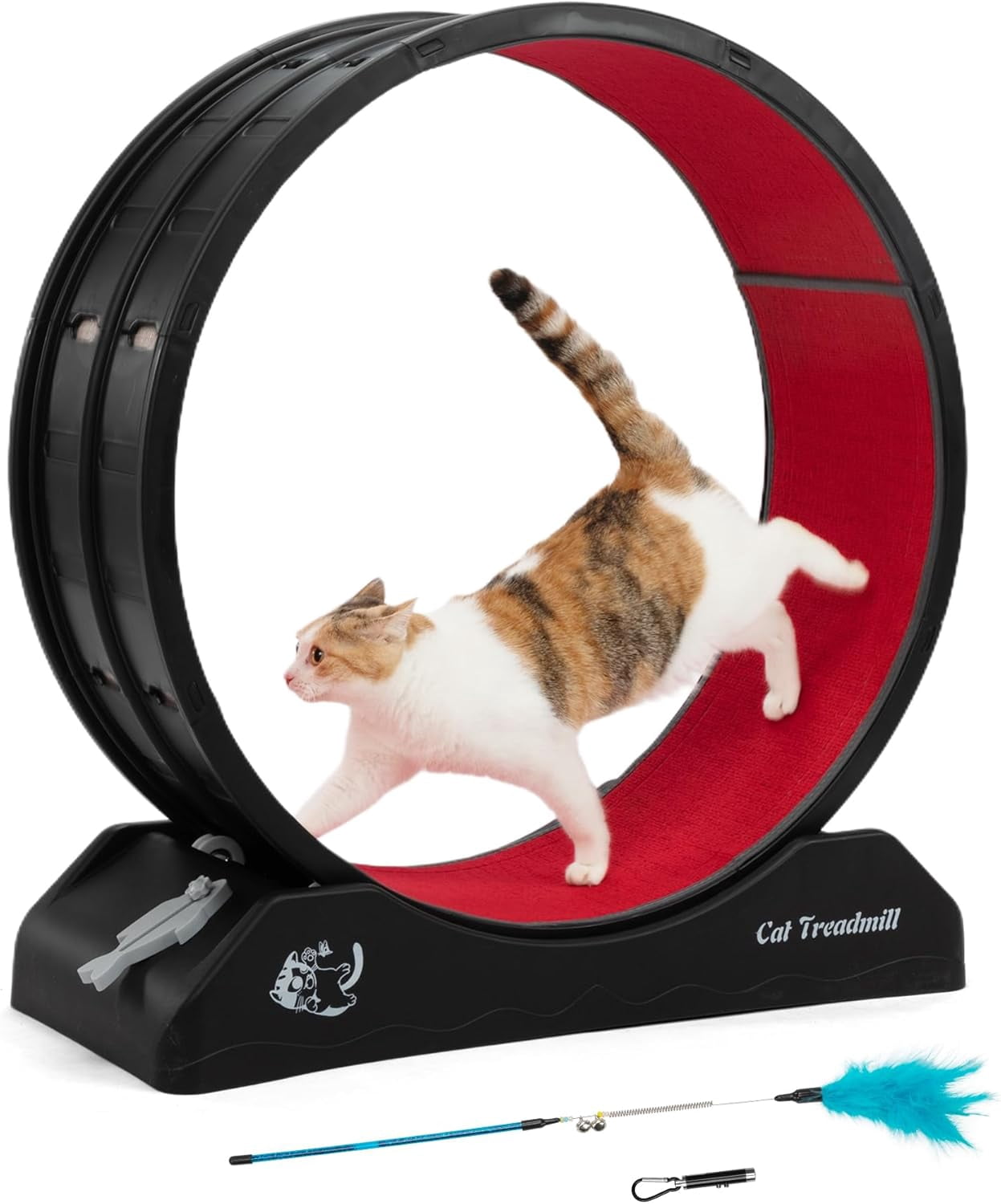 KDYK Cat Wheel for Indoor Cats Exercise Running Wheel Cat Treadmill ...