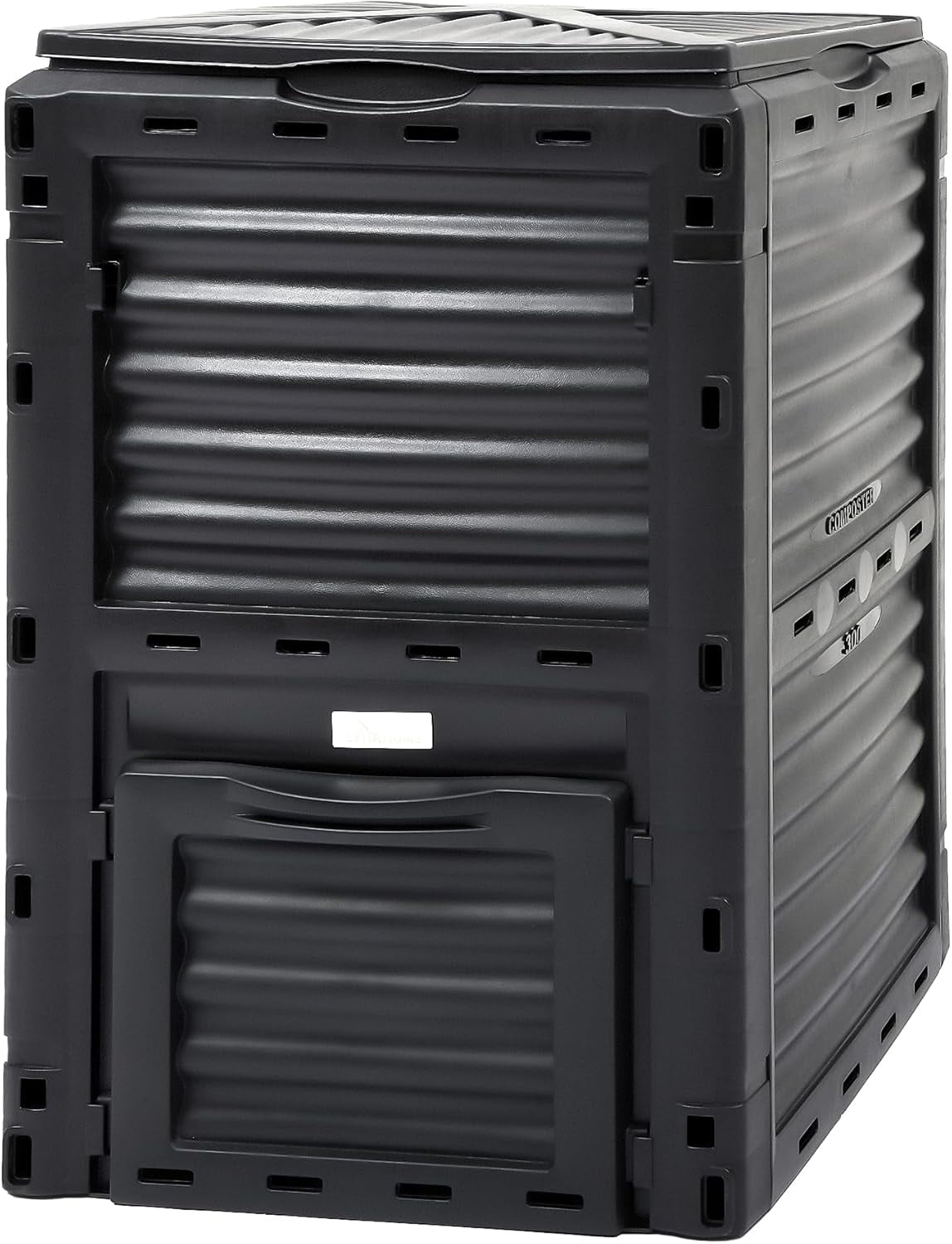 KDYK Large Outdoor Compost Bin, 80 Gallon (300L) Composter Box with ...