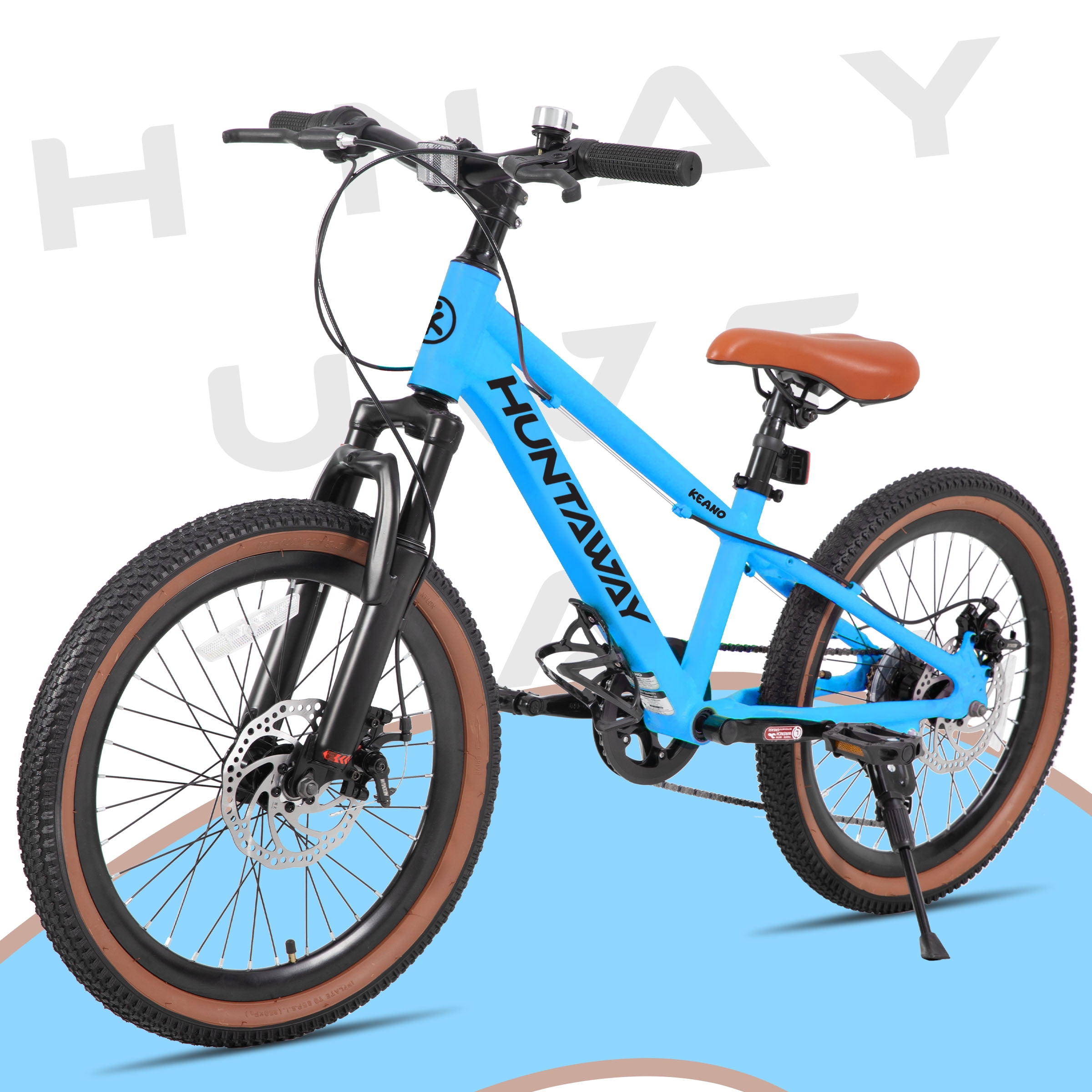 KEANO Huntaway 20 Inch Kids Mountain Bike for Boys Girls Ages 7-10, 7 ...