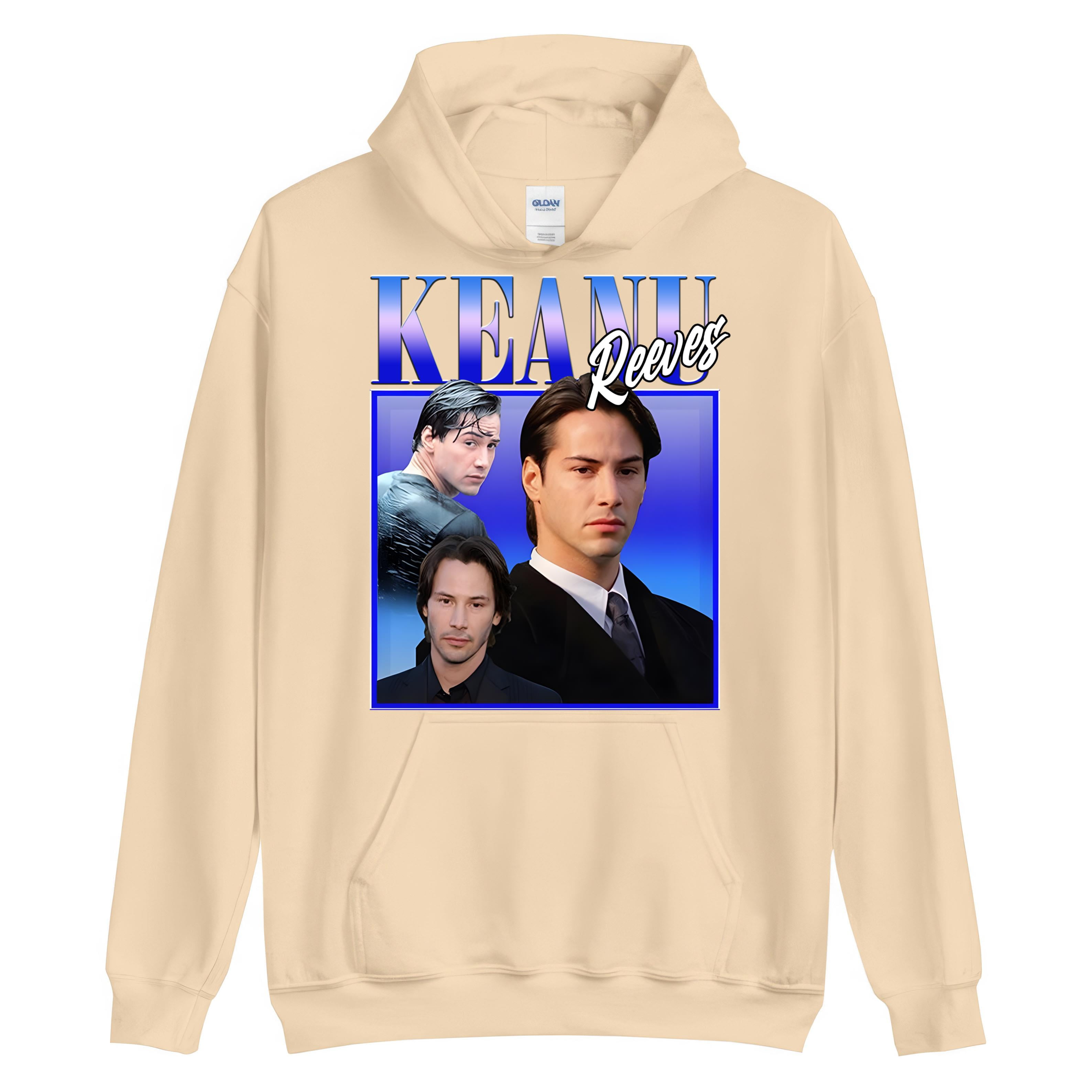 KEANU REEVES Homage T-shirt, Vintage 90s Unisex Tshirt, Baggy Boyfriend ...