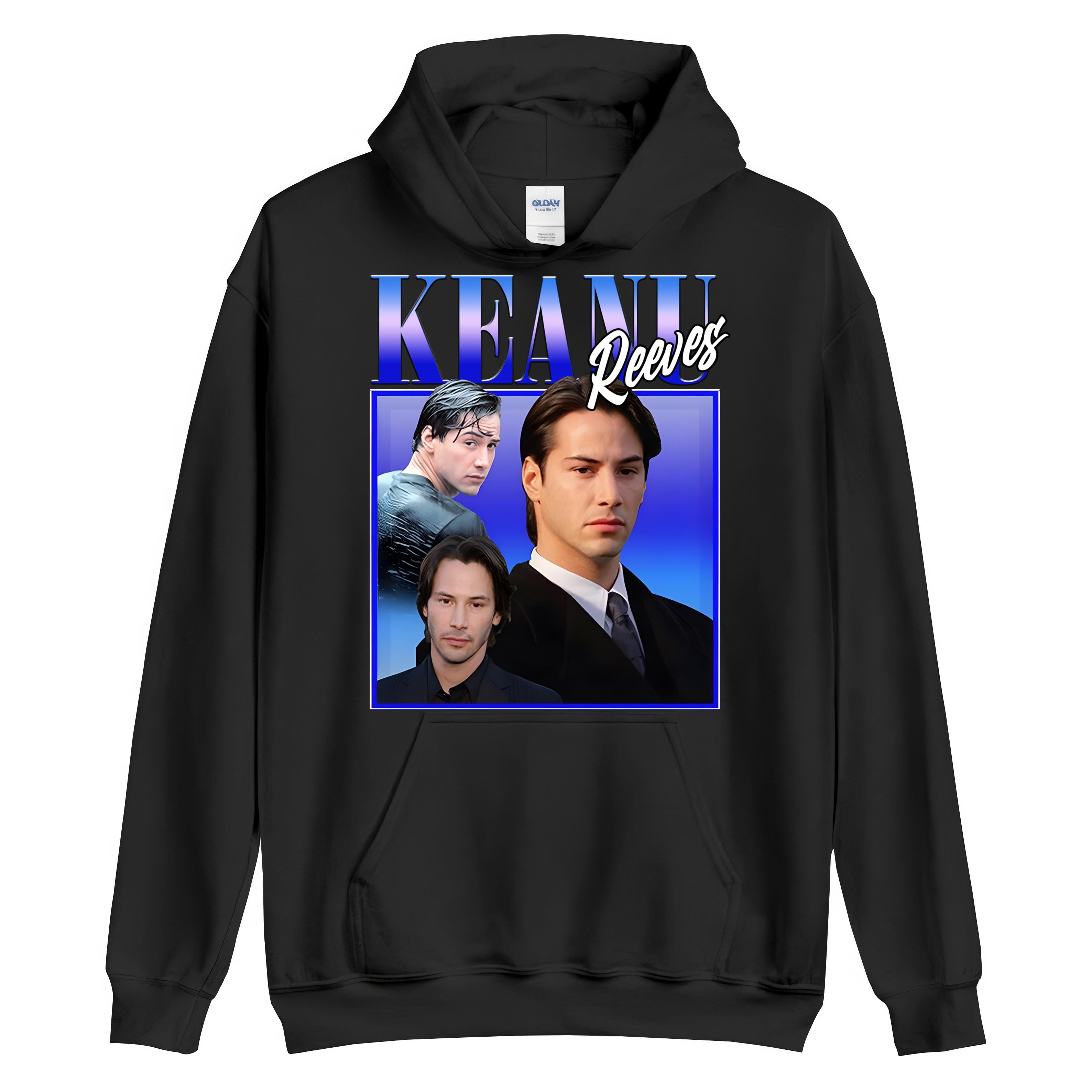 KEANU REEVES Homage T-shirt, Vintage 90s Unisex Tshirt, Baggy Boyfriend ...