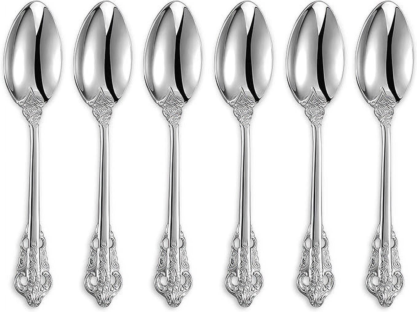 KEAWELL Luxurious 5.1-Inch Espresso Spoons Set - 6 Pieces - Mini Coffee ...