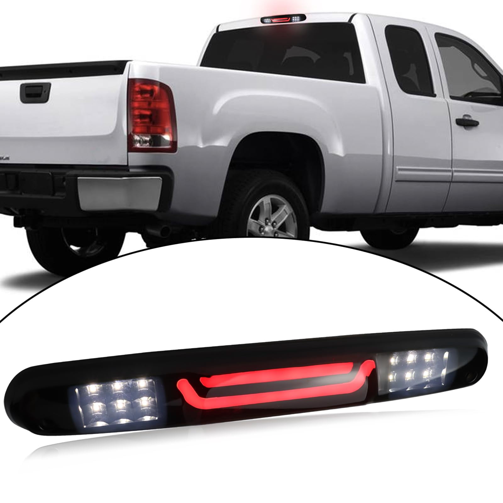 Smoke LED High Mount Stop Light Smoke LED Third Brake Light For Toyota ...
