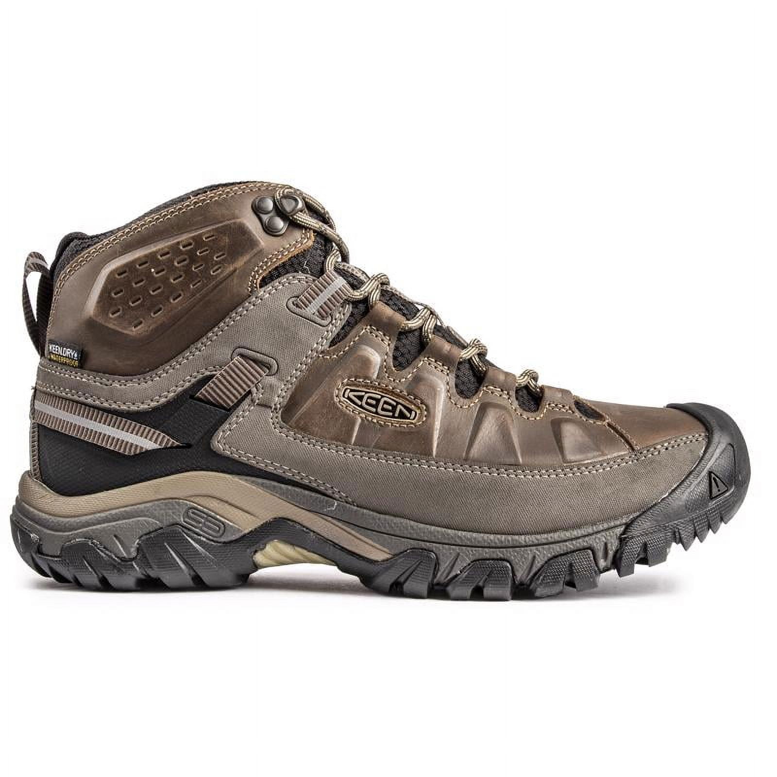 KEEN Targhee III Mid Waterproof Hiking Boots for Men - Bungee Cord ...
