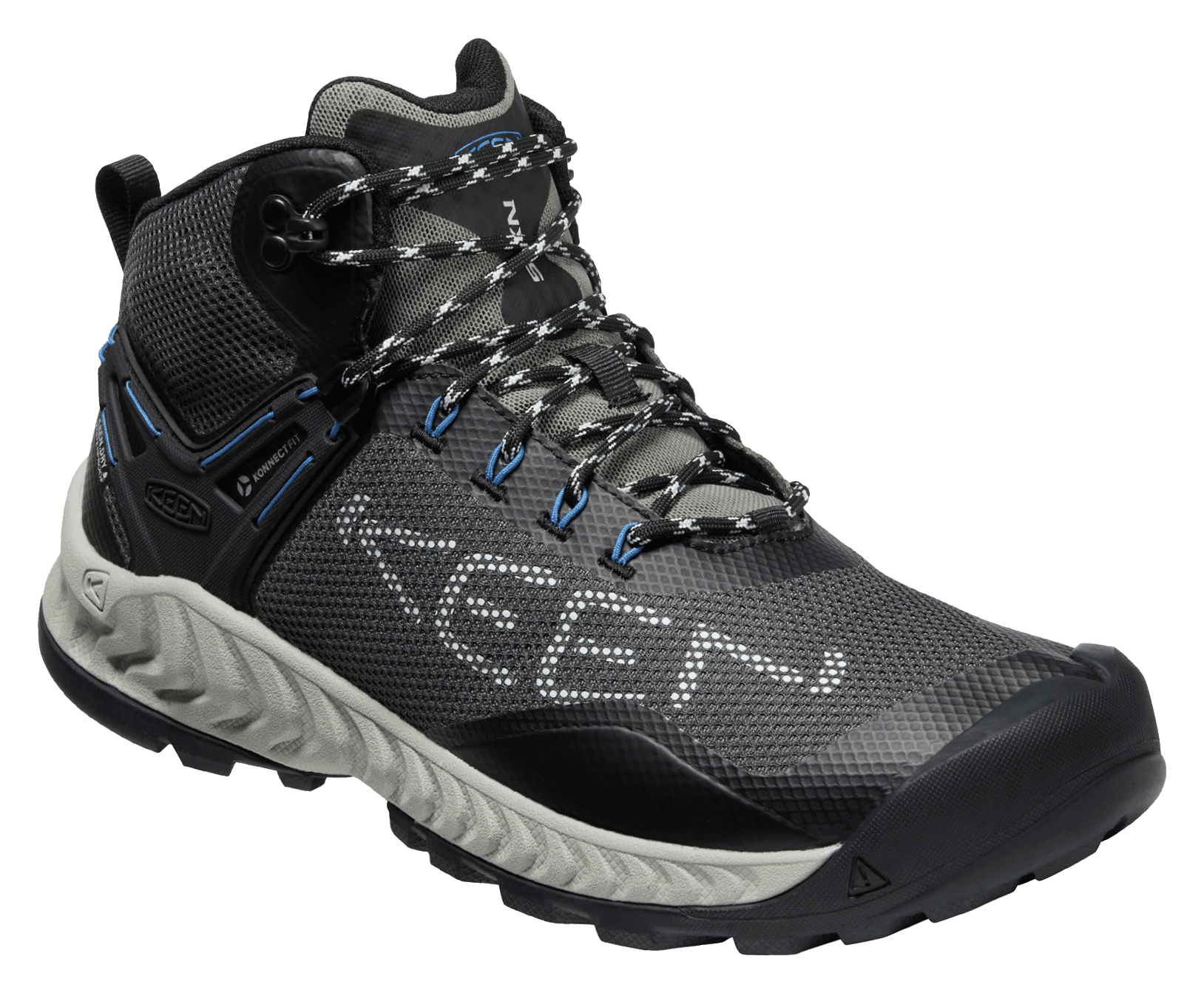 KEEN Lightweight Outdoor Trail NXIS Evo Mid Waterproof Hiking Boots for ...