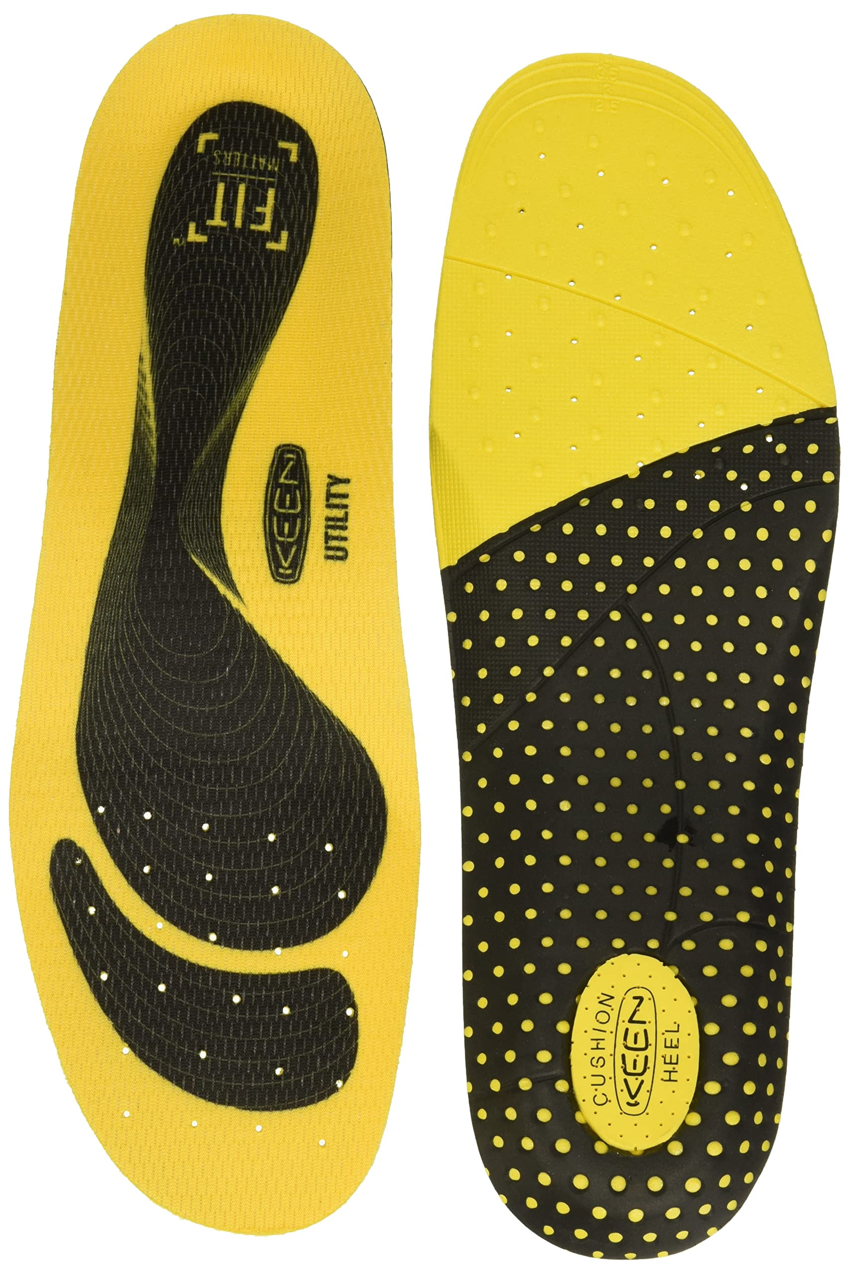 KEEN Utility Men's K-10 Insole Replacement with Heel Pad for Neutral ...