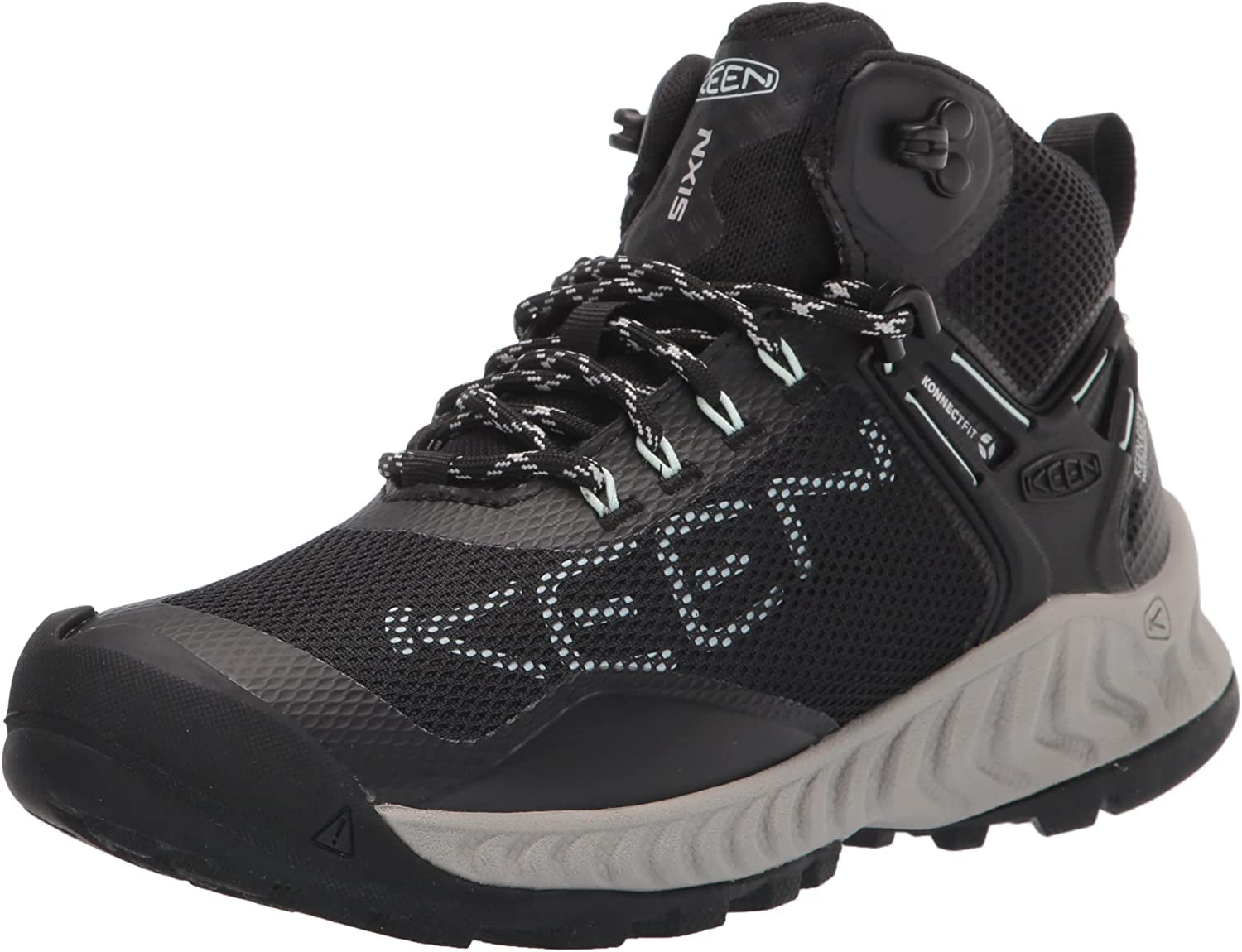 KEEN Women's Nxis Evo Mid Height Waterproof Fast Packing Hiking Boot ...