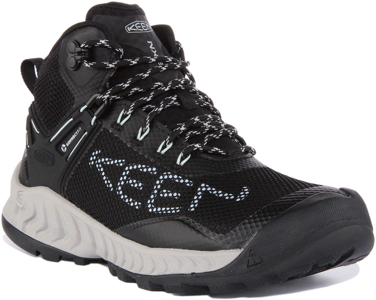 KEEN Women's Nxis Evo Mid Height Waterproof Fast Packing Hiking Boot ...