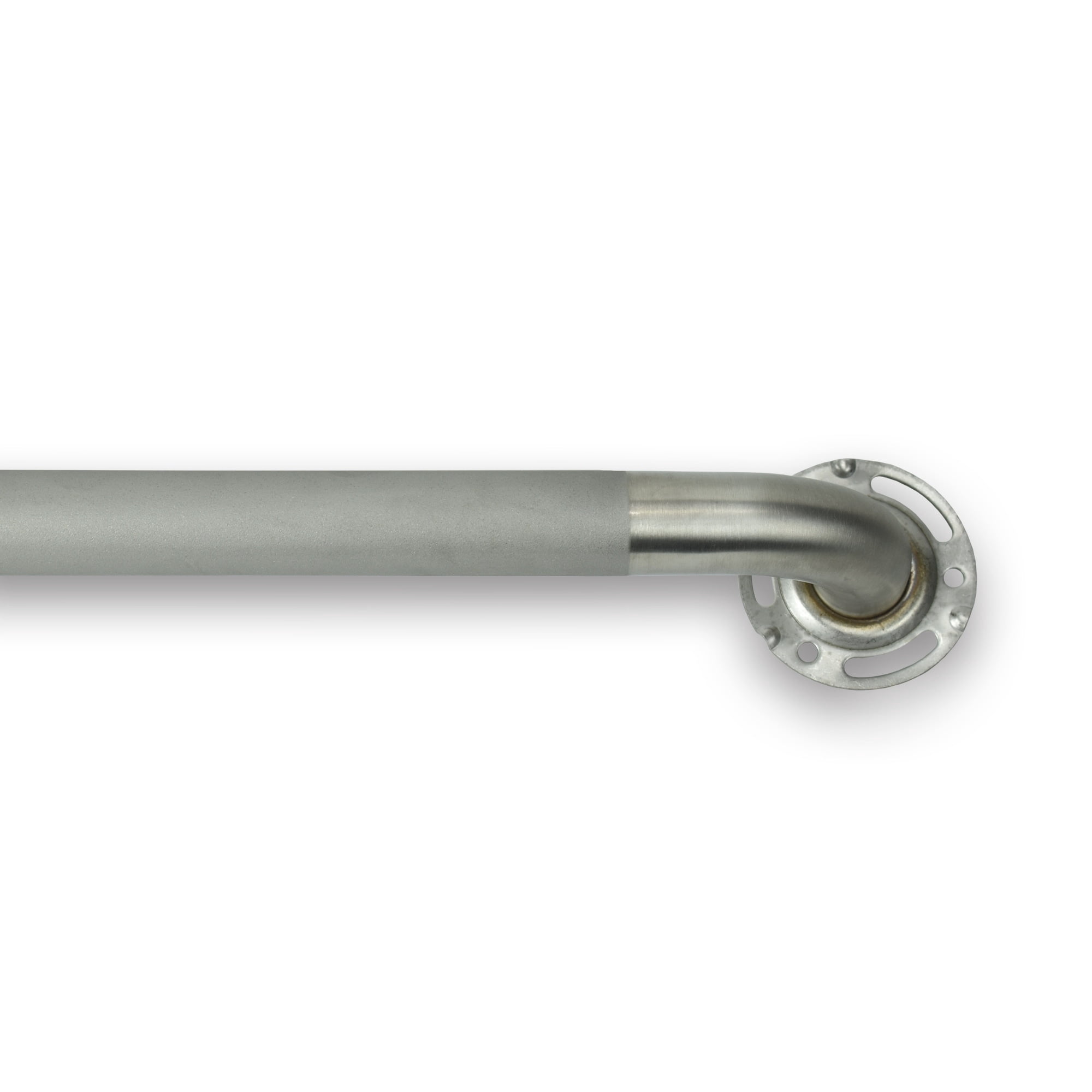 KEENEY 1-1/4 in. Classic Stainless Steel Grab Bar, Exposed with Safety ...