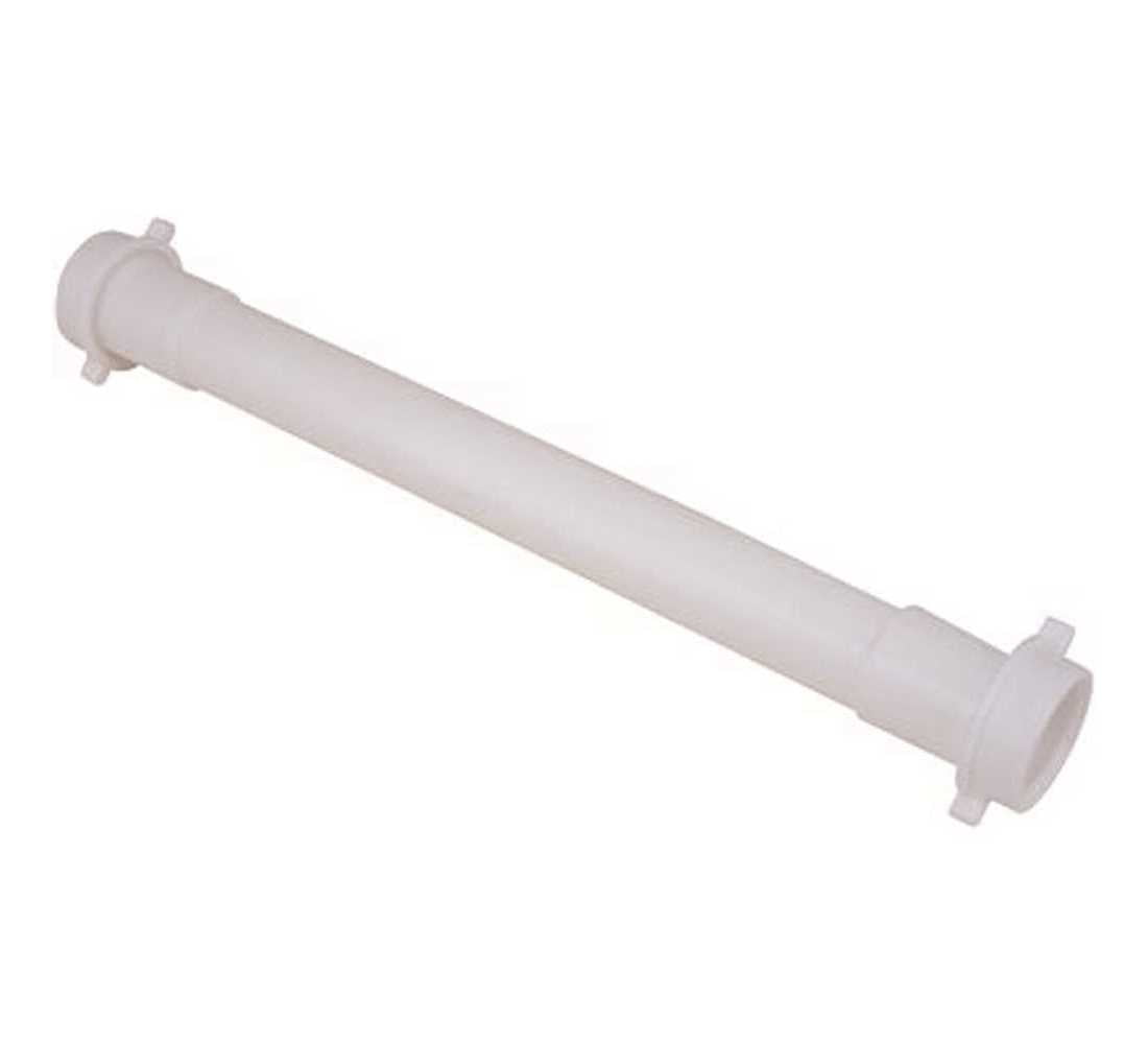 Keeney 42-12W 1-1/4 in. x 12 in. Polypropylene Slip Joint Extension ...