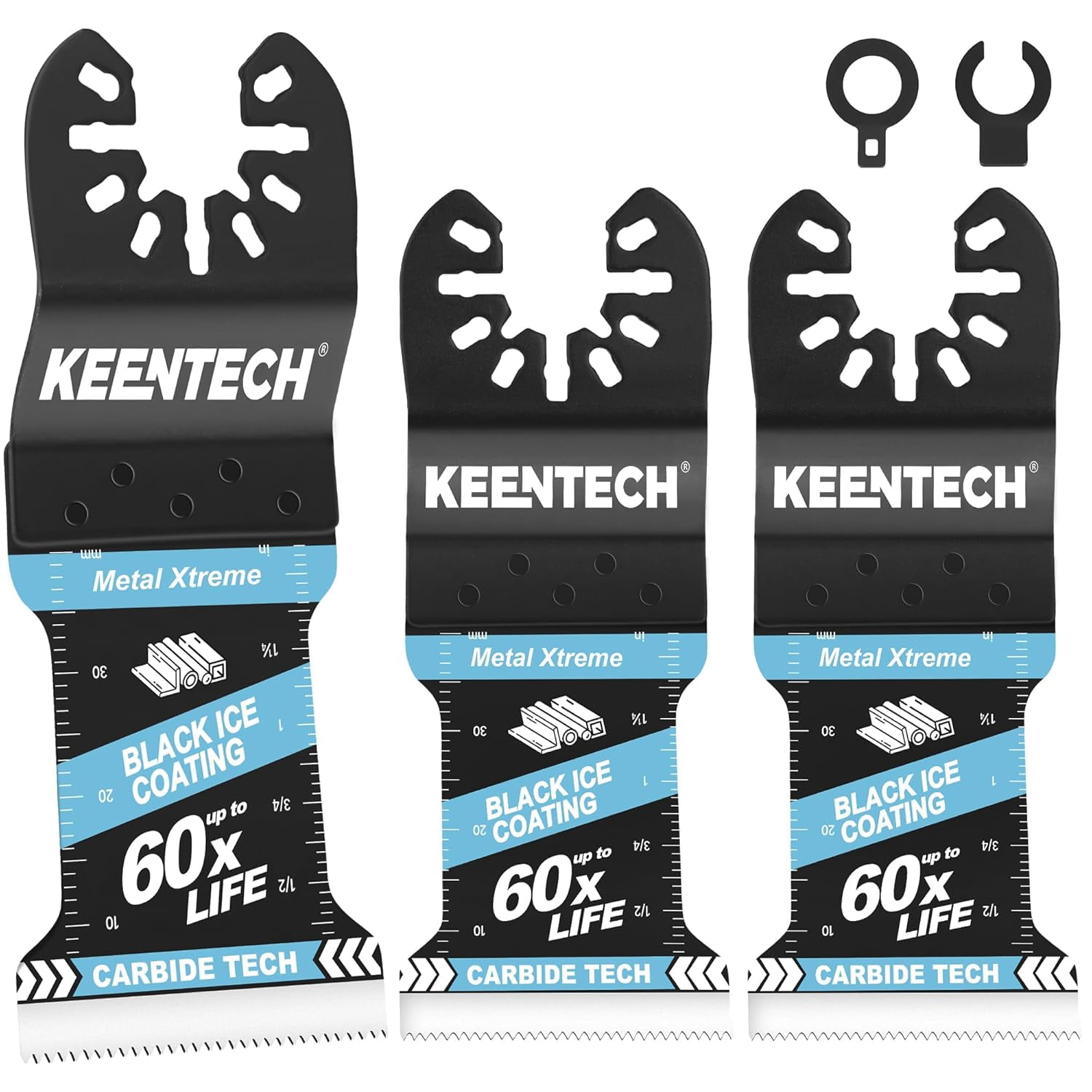 KEENTECH Black Ice Oscillating Tool Blades with Extended Lifespan ...