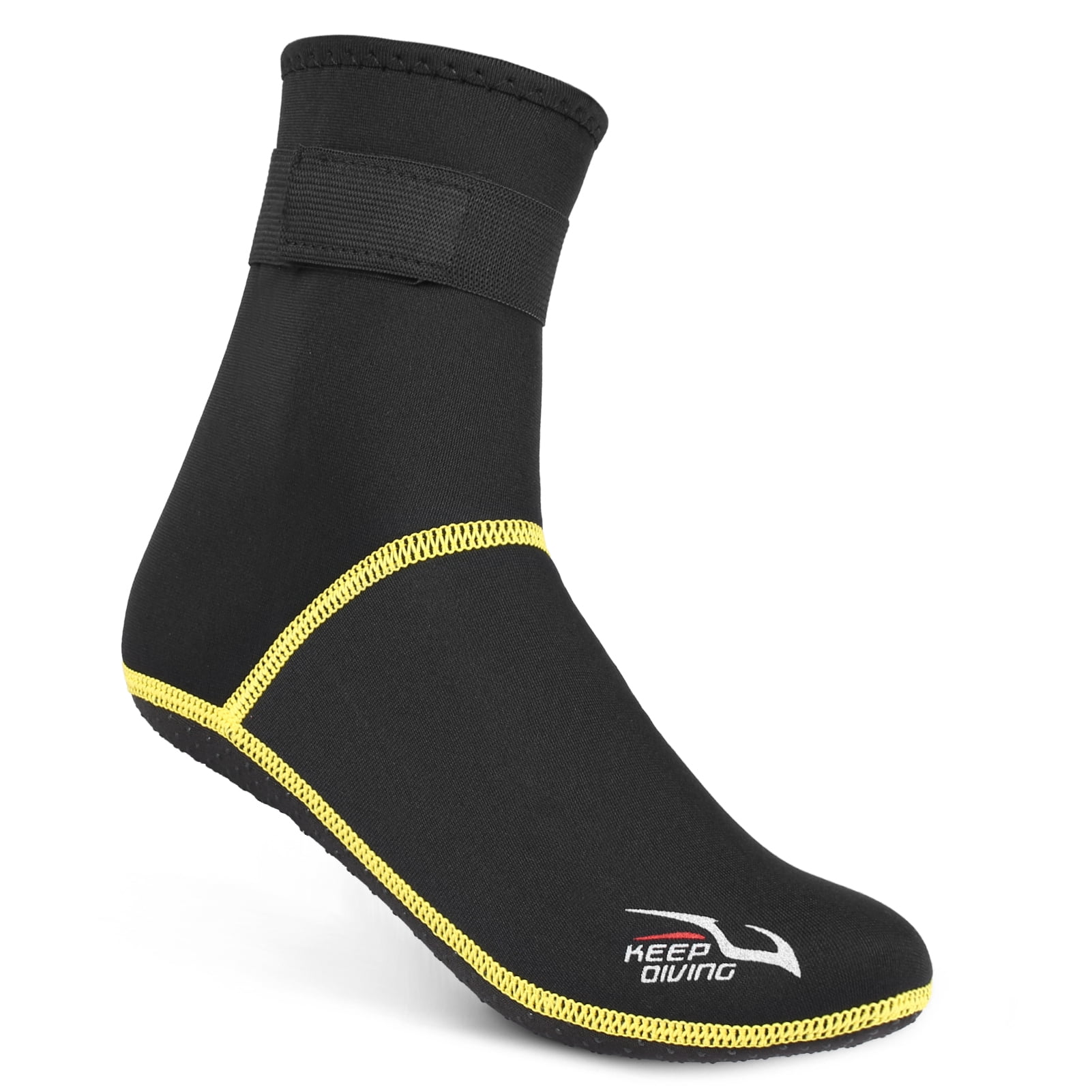 KEEP DIVING Diving Socks 3mm Neoprene Beach Socks Thermal Wetsuit Boots ...