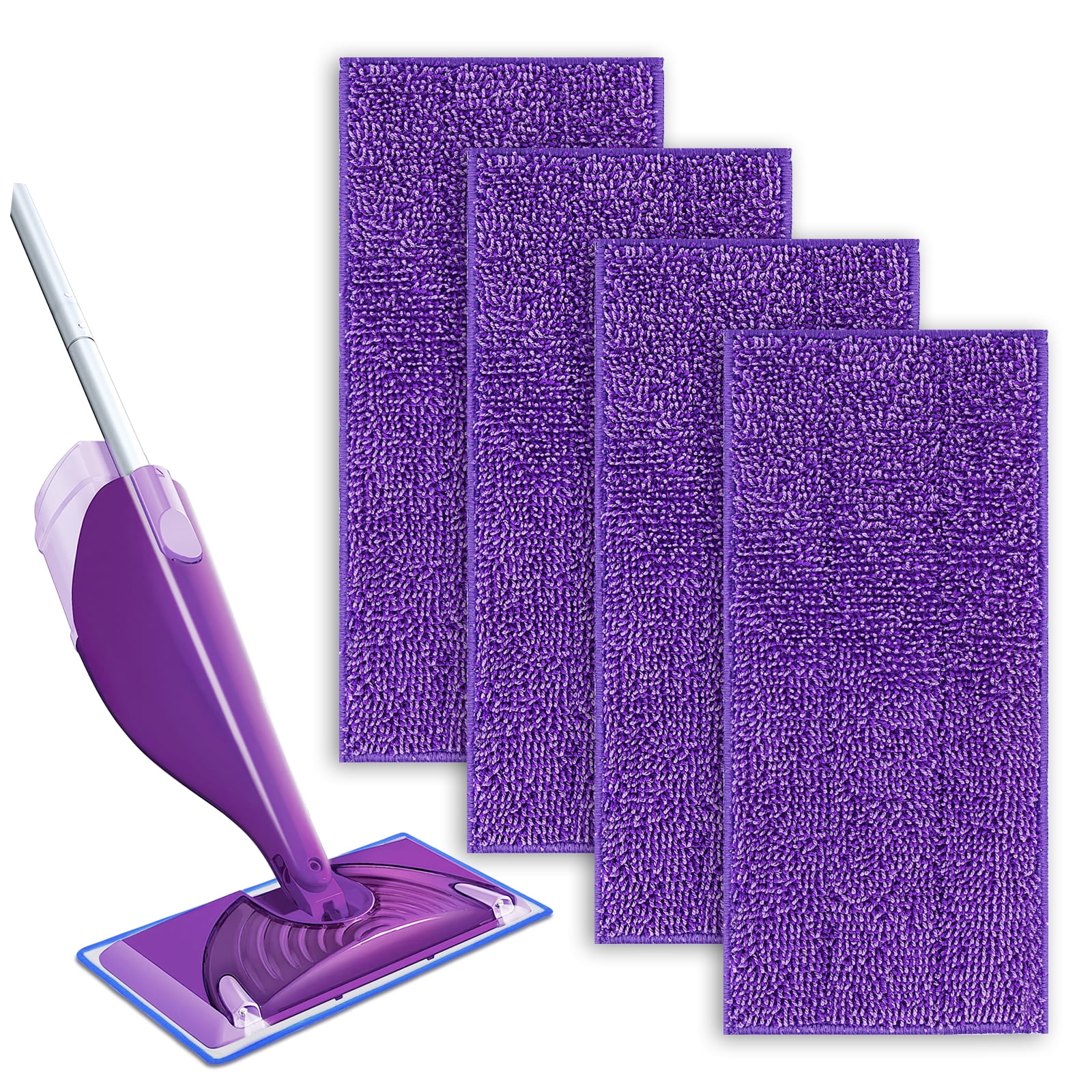 KEEPOW Wet Jet Pads Refills for Swiffer Wet Jet Mop, Reusable Wet Jet ...
