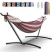 Zenithen Portable & Foldable Red Hammock with Retractable Canopy (# ...