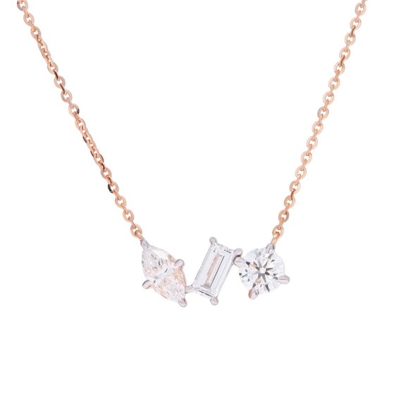 KEEVA JEWELS 1.50 Carat Round Baguette and Marquise High Quality ...