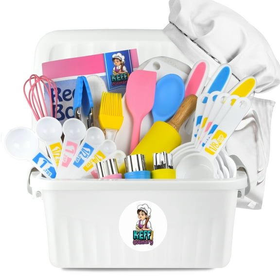 WeeSprout Little Chef Kids Baking Set – 38 Pieces - Walmart.com