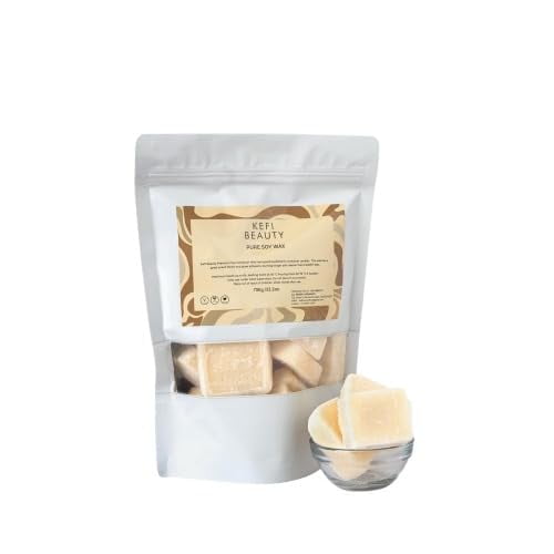KEFI Beauty Soy Wax for Candle Making SOYA Wax 100 Pure and Natural ...