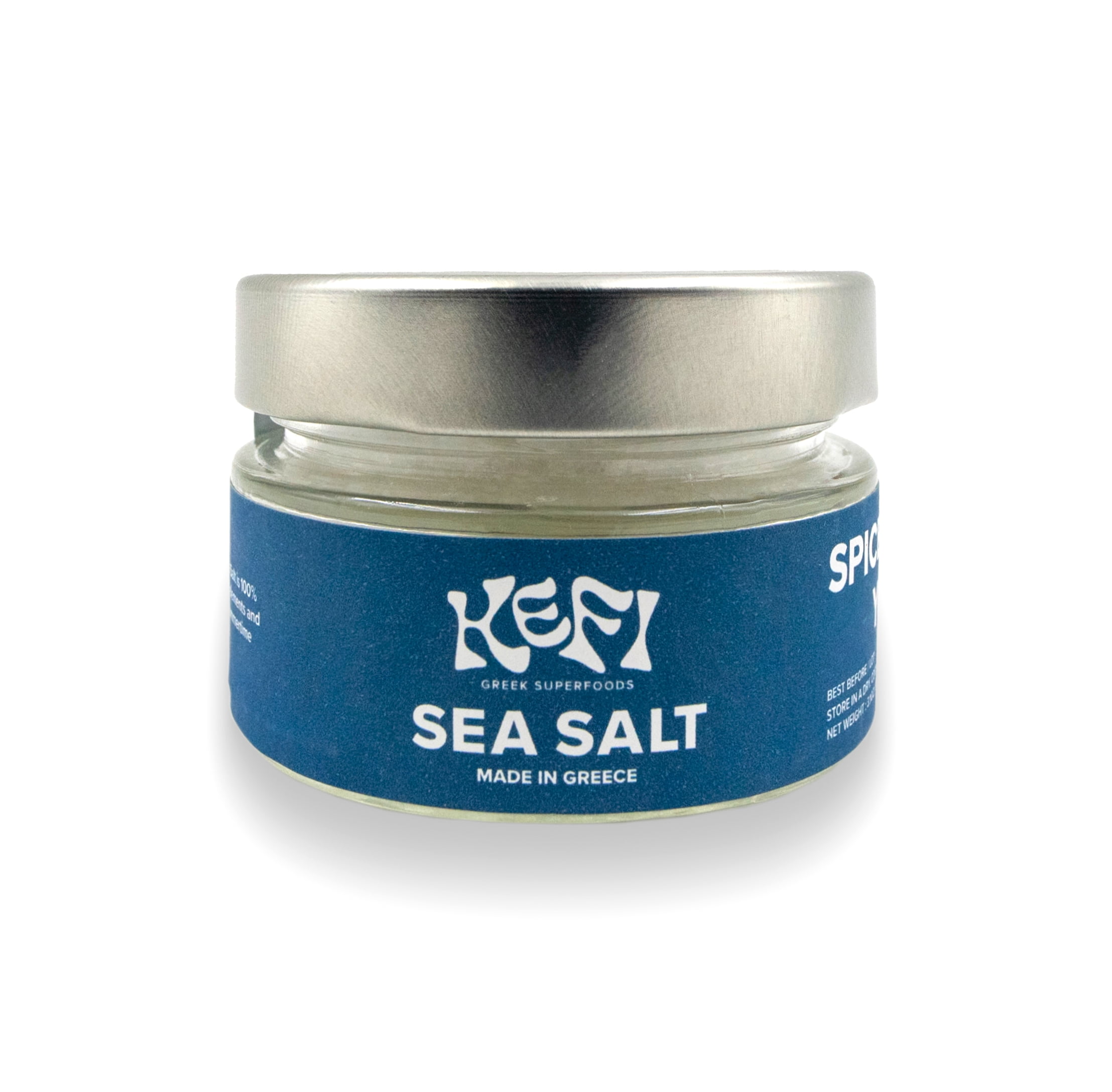 KEFI Sea Salt – All-Natural Coarse Sea Salt – Mediterranean Sea Salt ...