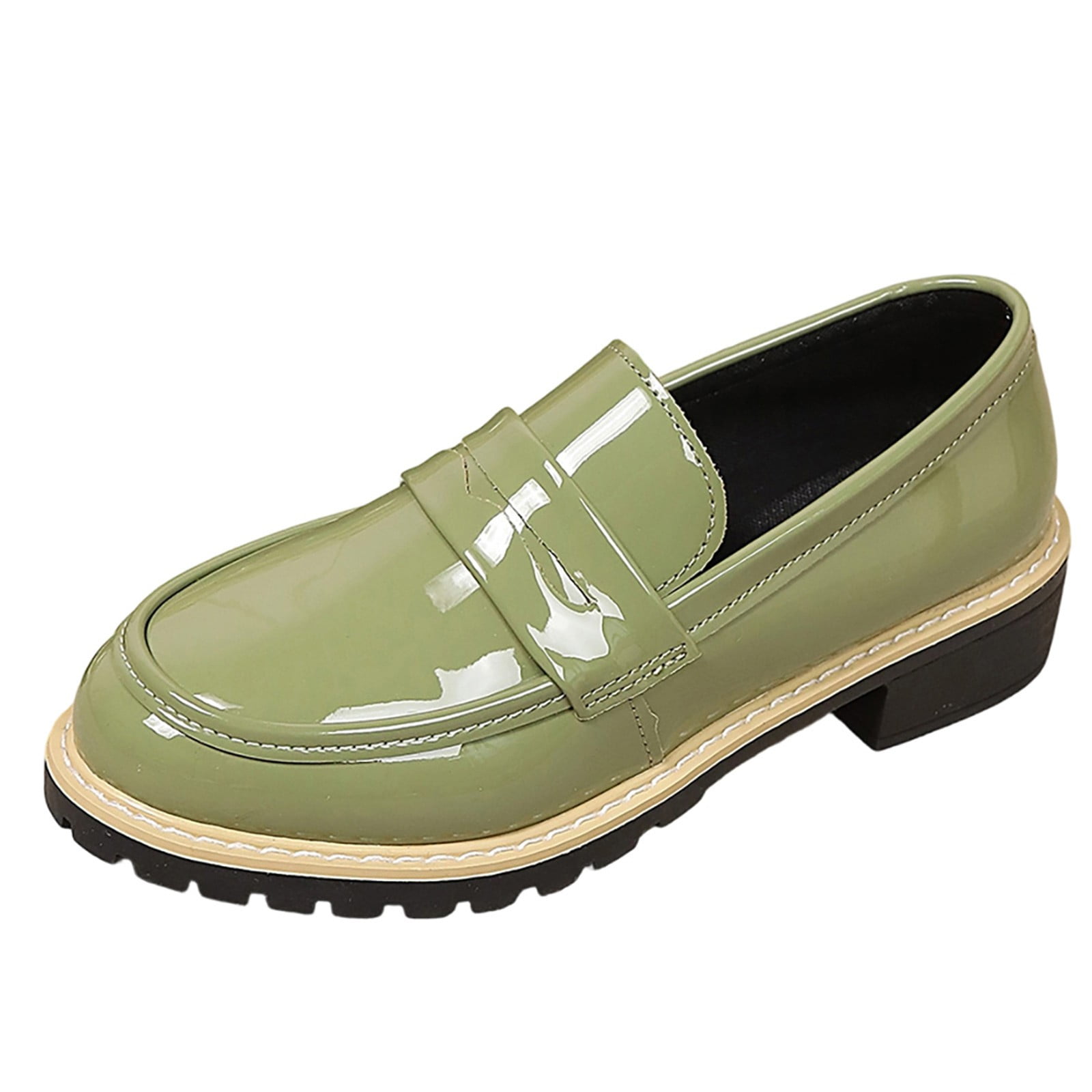 KEGIRLOM Women's Fashion Casual Trendy Versatile Solid Color British ...