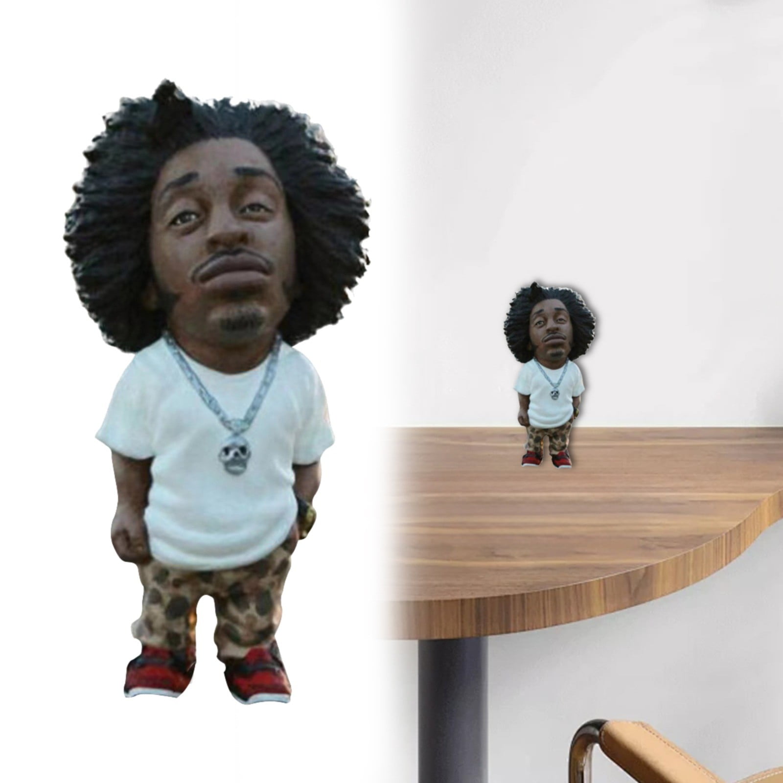 KEGUALV Clearance! Commemorative Resin Ornaments "Legend" Hip Hop ...