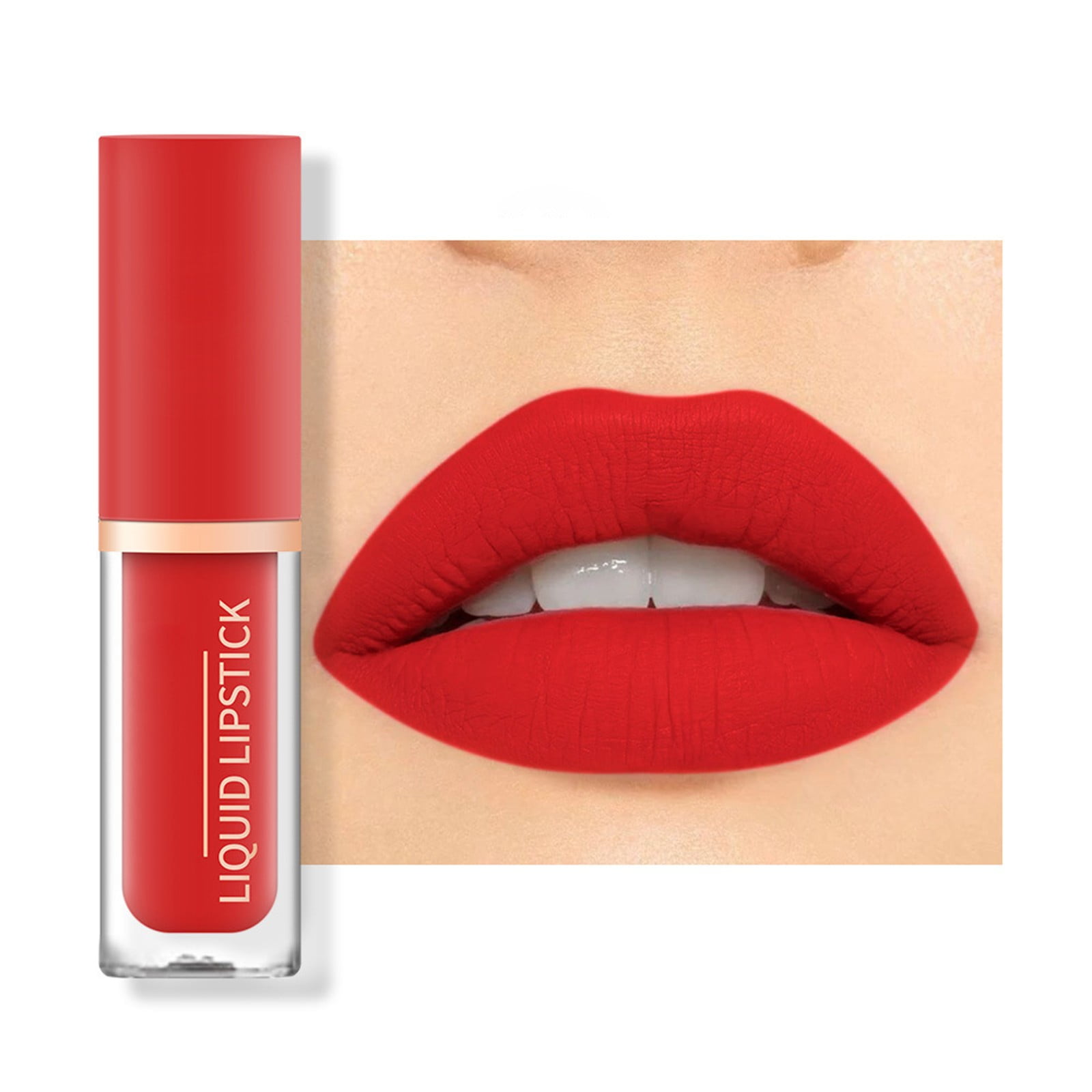 KEGUALV Color Cosmetics Mattes Liquid Lipstick Lip Plumper Makeup ...