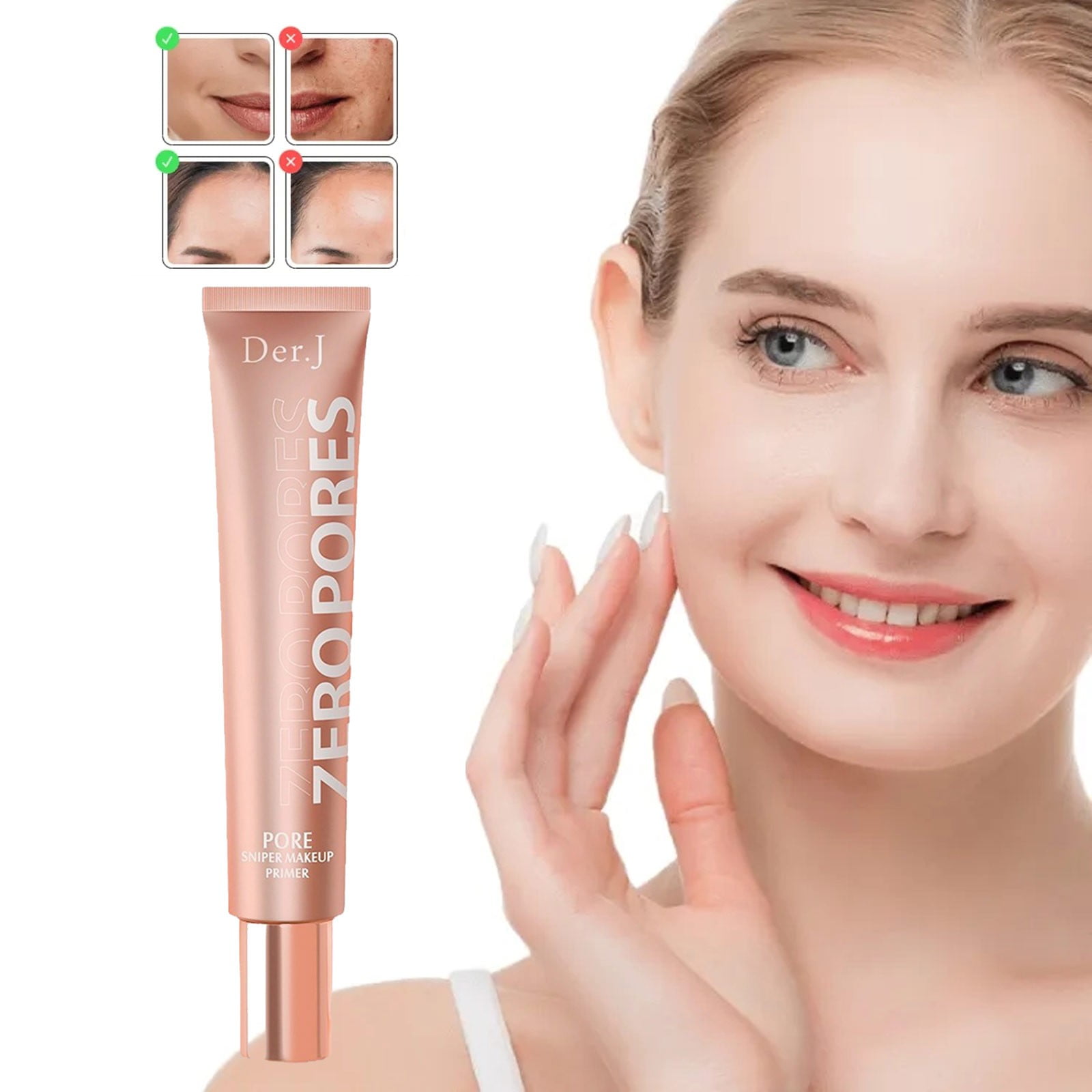 Kegualv Foundation Makeup Pores Soft Foundation Oil Long Lasting