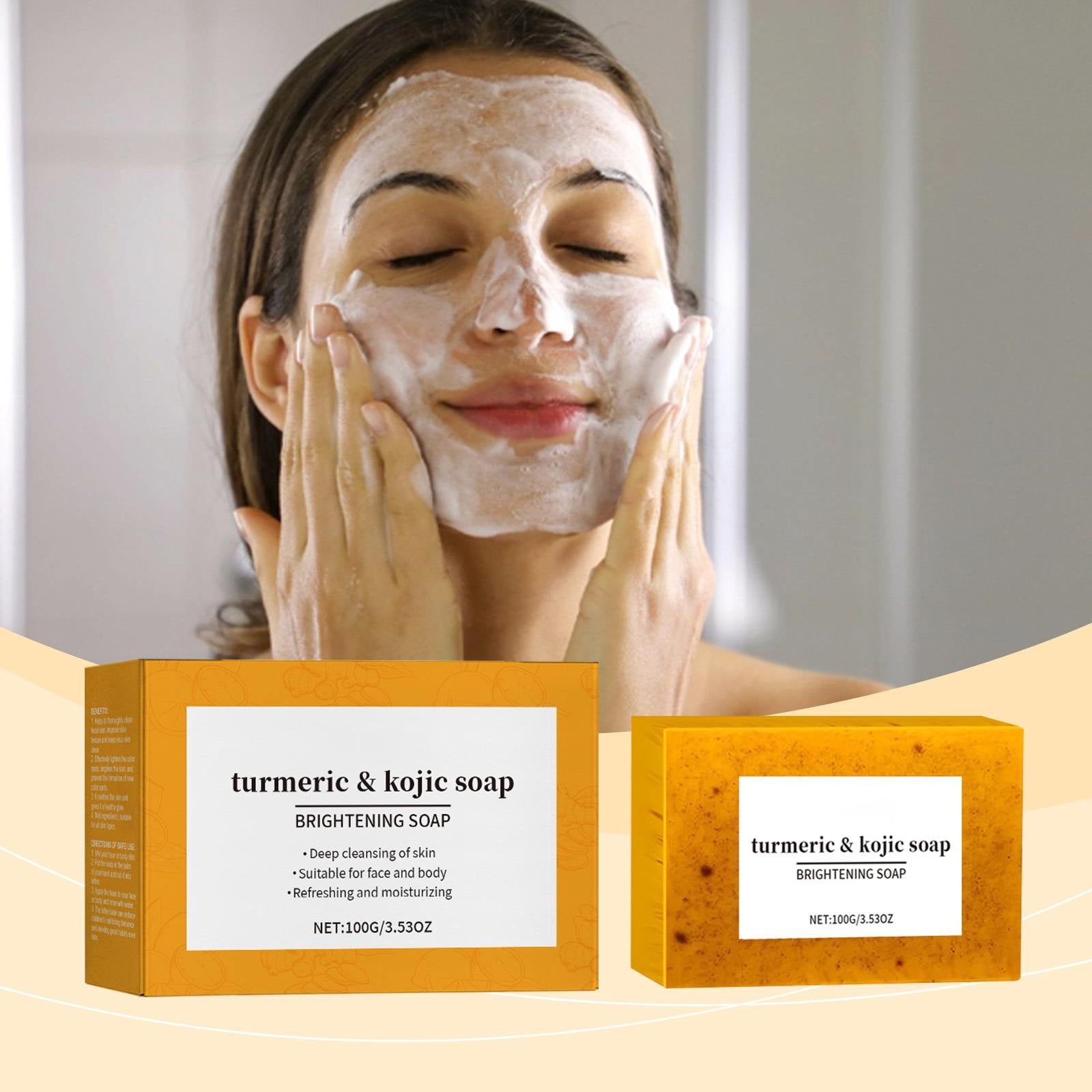 KEGUALV Lemon Soap Bar Cleansing Natural Sensitive Skin For ...