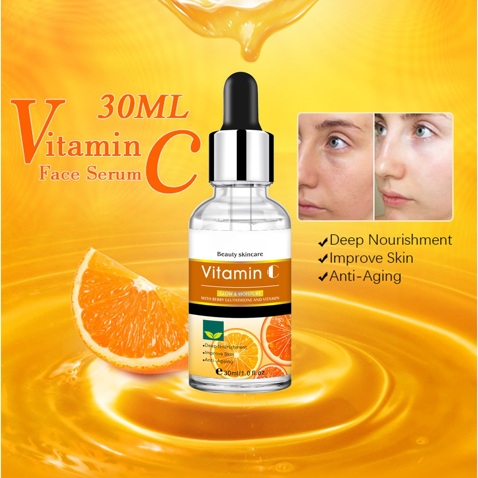 KEGUALV Vc Facial Original Liquid Essences Skin Moisturizing And ...