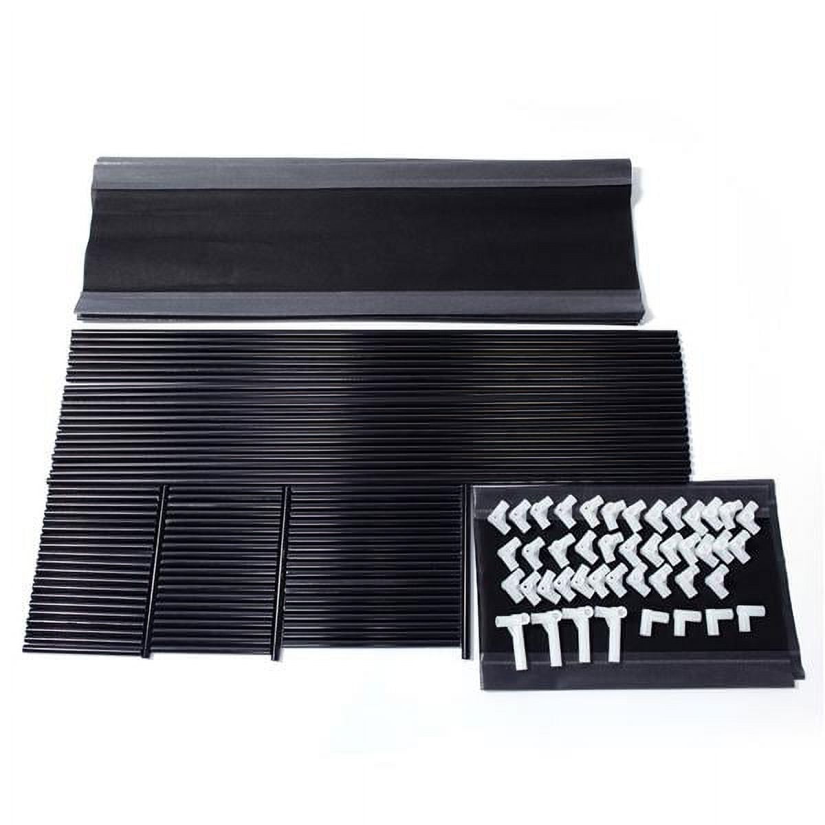 KEINXS 100cm super wide and extra large combined simple shoe rack dust ...