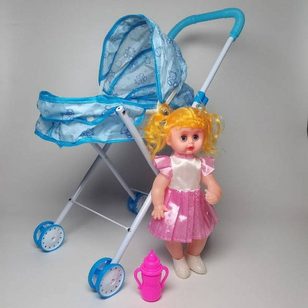 KEINXS 2023 New Reborn Dolls Doll Stroller Baby Doll Stroller for ...