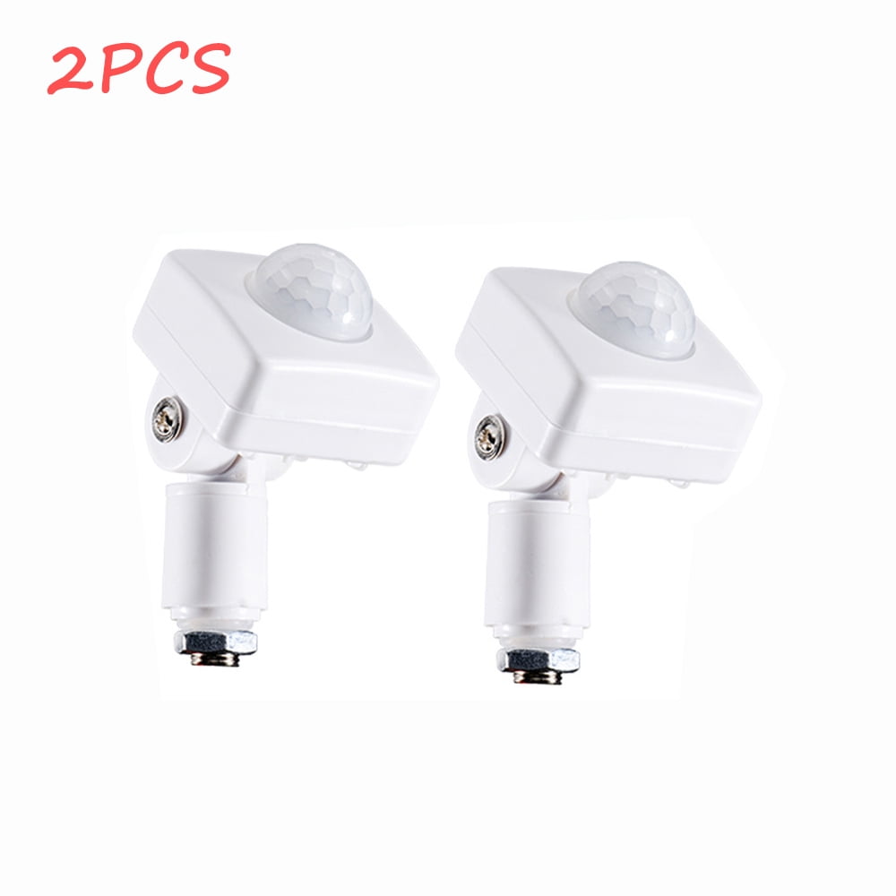 KEINXS 2Pcs Motion Sensor Outdoor Switch PIR, Light Beam Sensing Switch ...