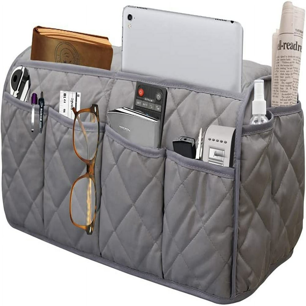 KEINXS 2Pcs Sofa Armrest Organizer Waterproof Armchair Caddy Control ...