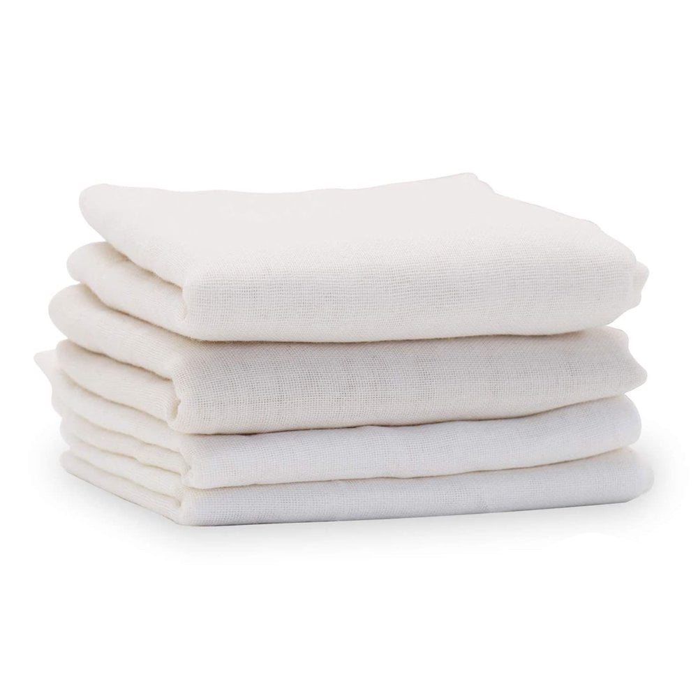 KEINXS 5 Pack Cotton Gauze Muslin Cheesecloth Fabric Butter Cheese Wrap ...