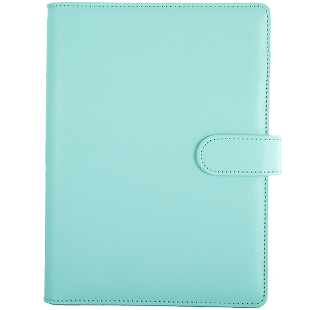 KEINXS A5/A6 Synthetic Leather Notebook Binder Refillable 6 Ring Binder ...