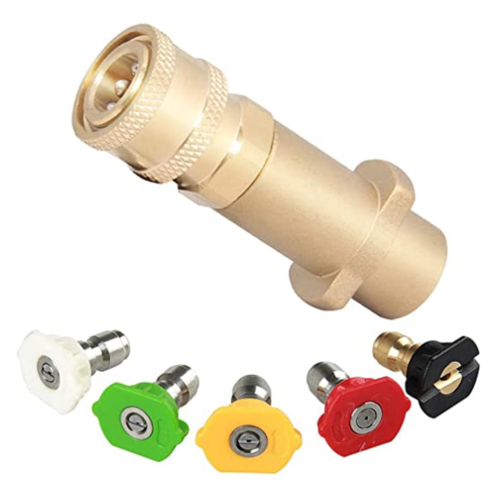 KEINXS Brass Pressure Washer Gun Adapter,Short Pole for Karcher K ...