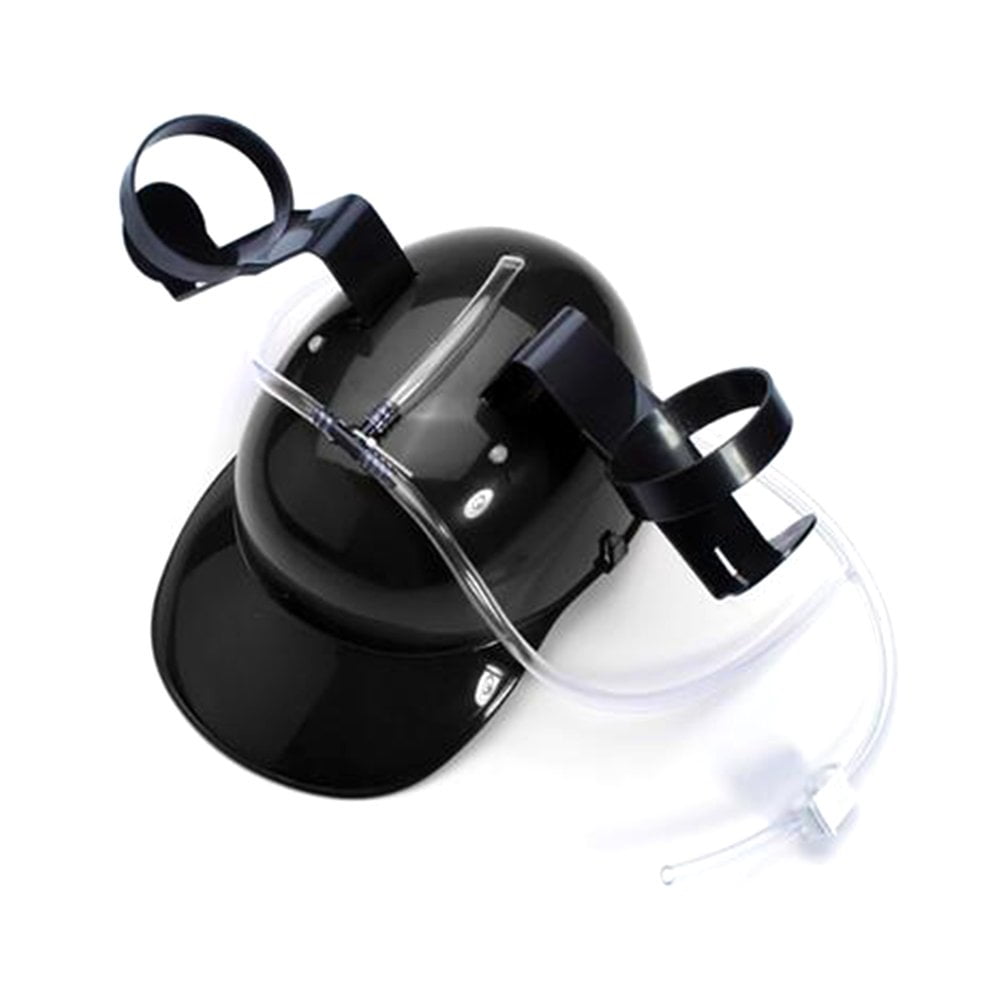 KEINXS Drinking Helmet Adjustable Labor-saving Plastic Novelty Lazy ...