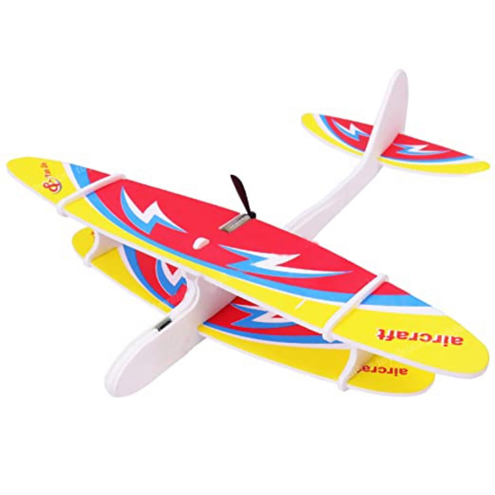 KEINXS Kid's Hand Throw Power Motor Glider Flying Plane charging hand ...