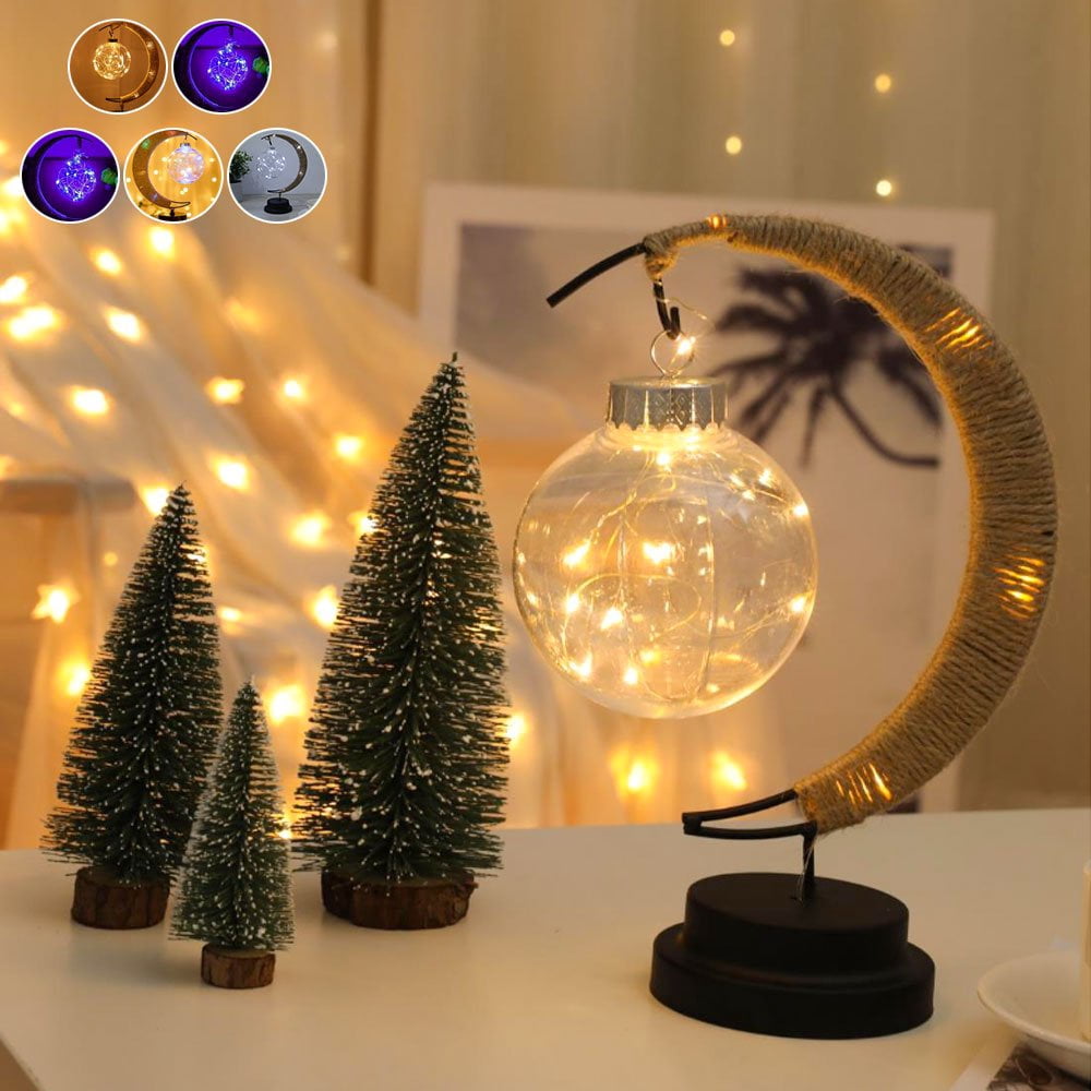 KEINXS LED Moon Lamp The Enchanted Lunar Lamp Memorial Night Light ...