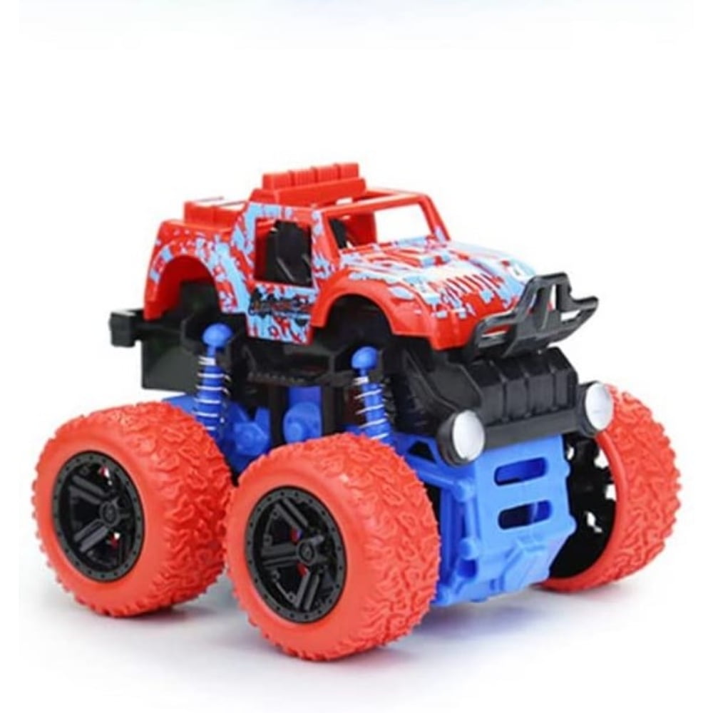 KEINXS Monster Truck Toy for Boys - Push and Go Vehicles with Durable ...