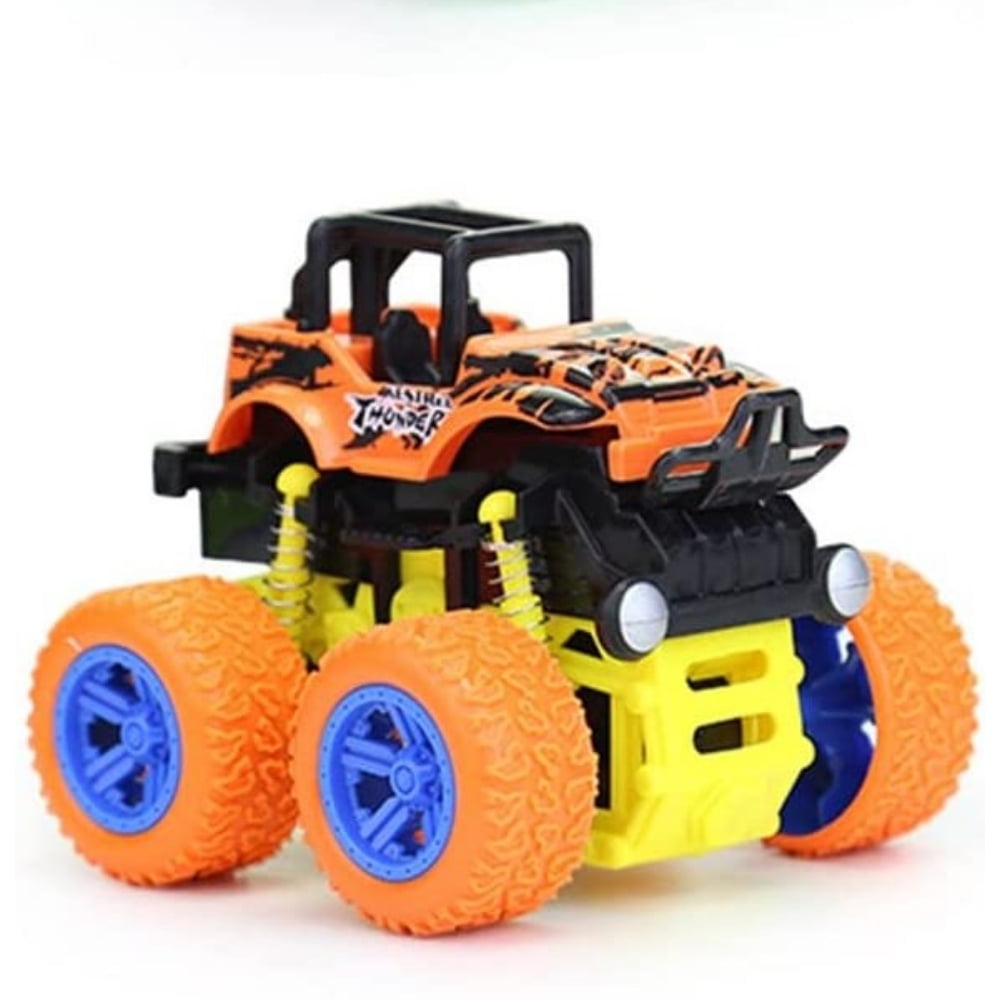 KEINXS Monster Truck Toy for Boys - Push and Go Vehicles with Durable ...