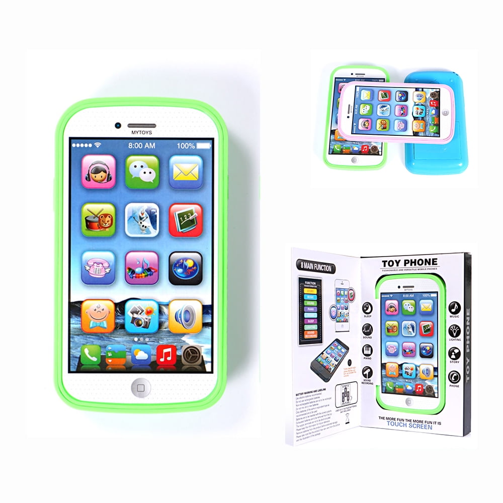 KEINXS Music Phone Toy Kids Children Baby Learning Toy Mobile Phone ...